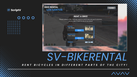 ScriptV FiveM | [ESX] SV-BIKERENTAL {1.1.0}