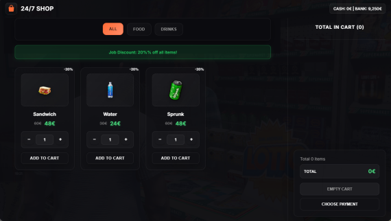 NS | Shop System