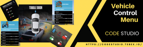 Code Studio | Advanced Vehicle Control Menu | Standalone