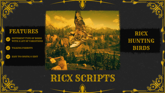 RicX RedM Scripts | Hunting Birds - RedM Scripts