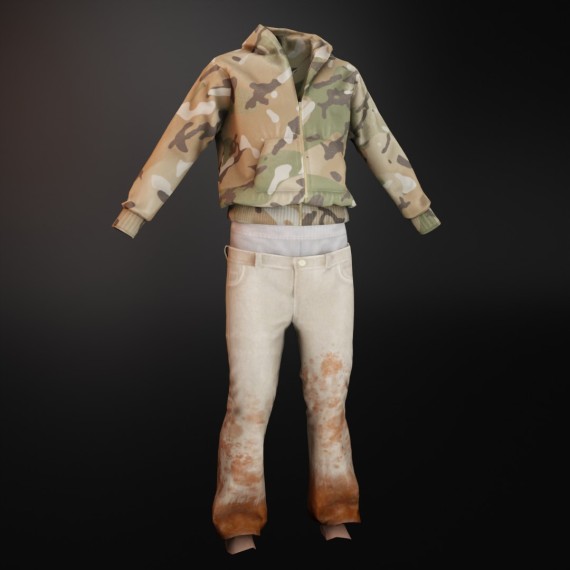 Pewe Studios Clothes · One Set