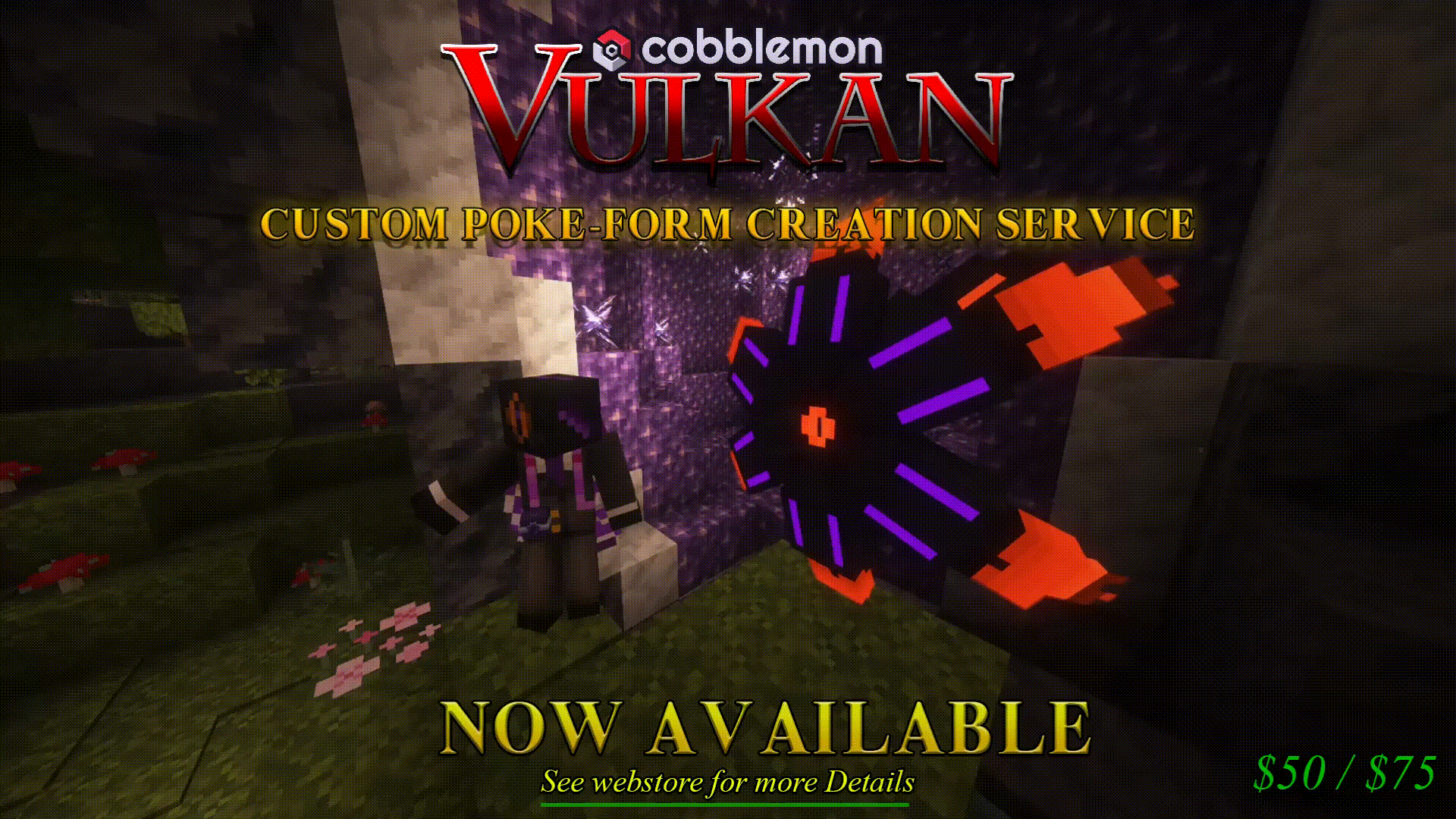 Cobblemon Vulkan | Custom Poke-Form Creation Service ($50-$75)