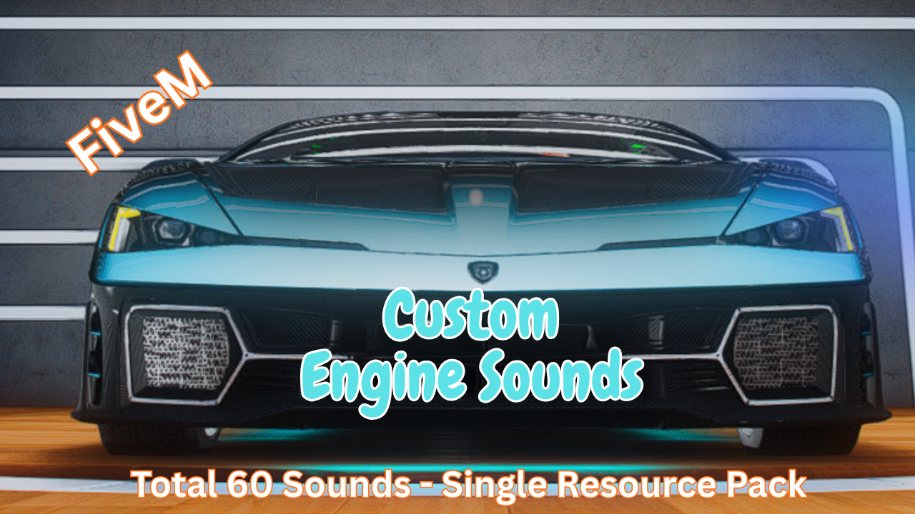 r3xMOD · Custom Engine Sounds Pack (Single Resource)