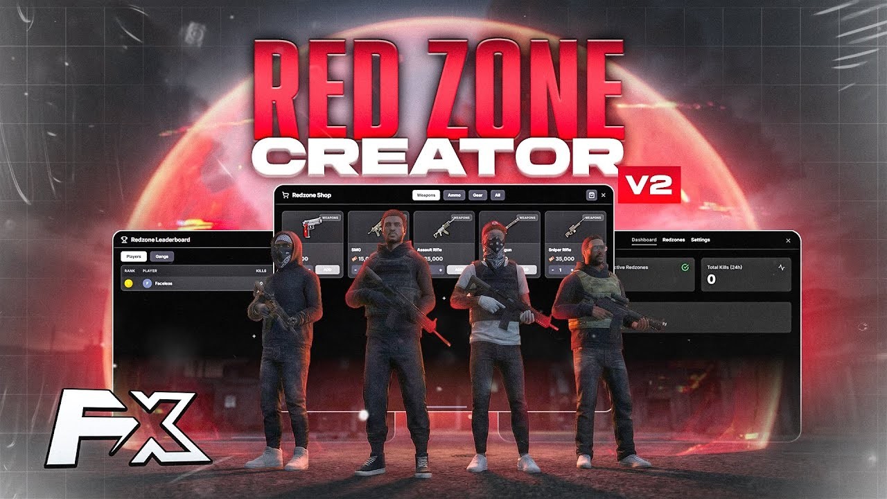 FearX Scripts · RedZone Tablet/Creator V2 [ESX&QB/QBOX]