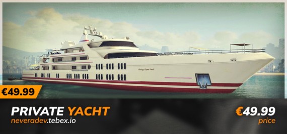 Nevera Development · [ESX/QB] Private Yacht