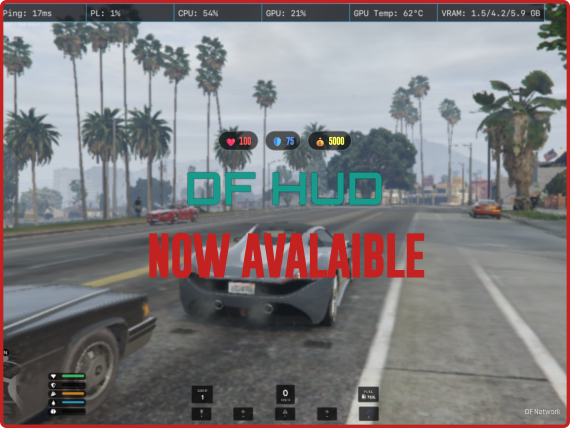 DF Network · [ QB-CORE ] DF HUD