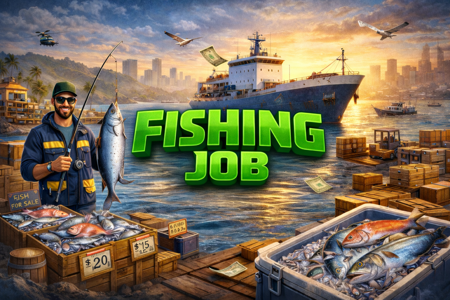 Fivem Laboratory · FIVEMLAB FISHING JOB🎣