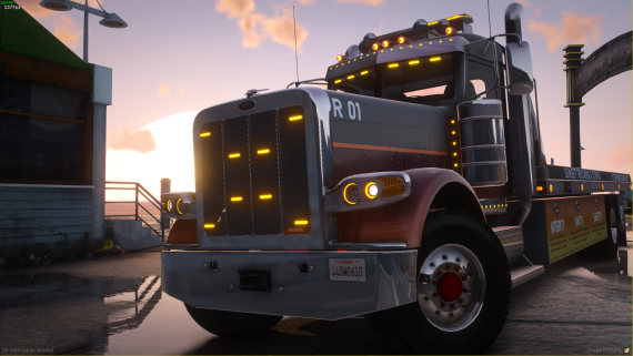 MAOAM Fahrzeug Design | 389 Flatbed 2x