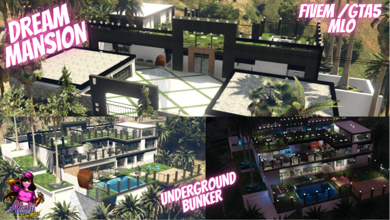 Afshi Fivem MLO Store · Fivem Dream Mansion