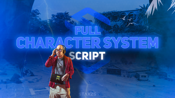 STAXZS FiveM · Full Character System