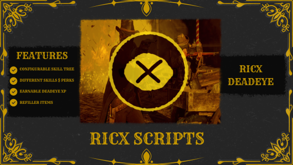 RicX RedM Scripts | Dead Eye Sub - RedM Scripts