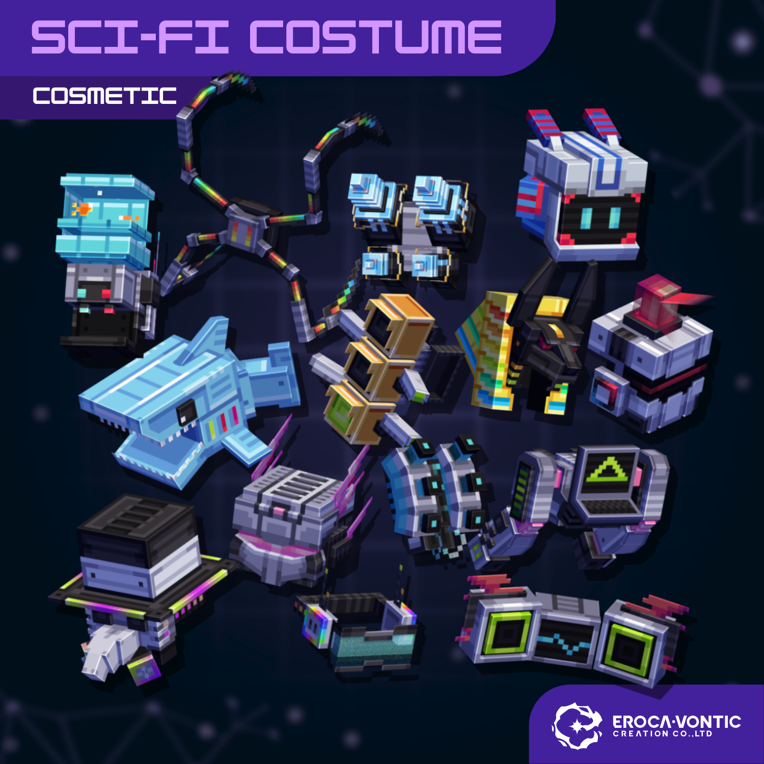 Mythical Network · Random Sci-Fi Cosmetics Wave 2 Bundle