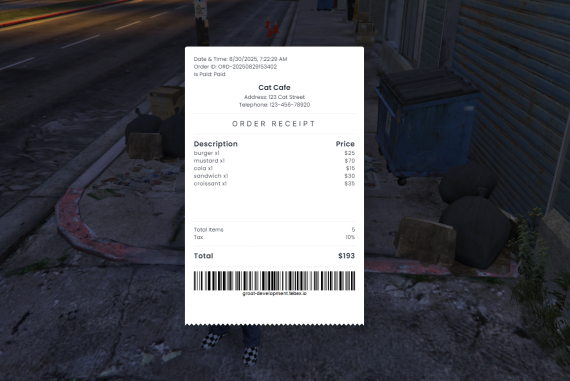 Groot Development · Advanced Order System