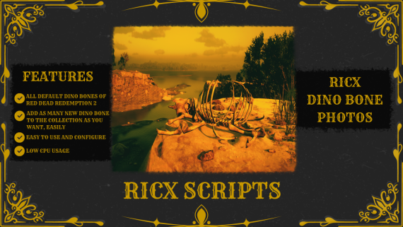 RicX RedM Scripts | Dino Bone Photos - RedM Scripts