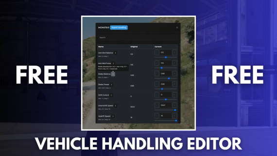 JRaxion · FiveM Vehicle Handling Editor