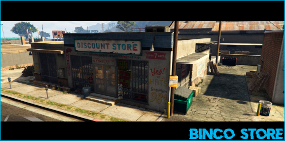 No Man’s Map · Binco Store / Apocalypse | MLO