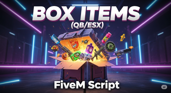 Sheva Development · BOX ITEMS | FiveM Script | [ESX]