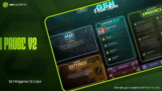 GenScripts | GEN Pause Menu V2 | Open Source