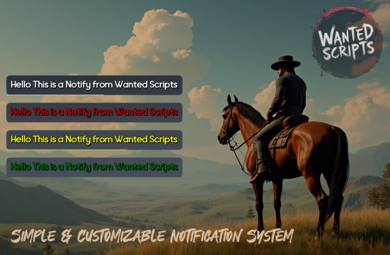 Wanted Scripts · Notification System