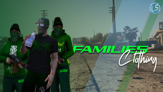LS customs · FiveM Families Gang Clothing Pack