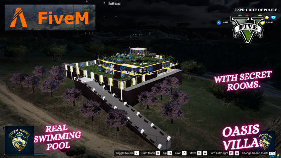 FiveM Mania · Oasis Villa MLO.