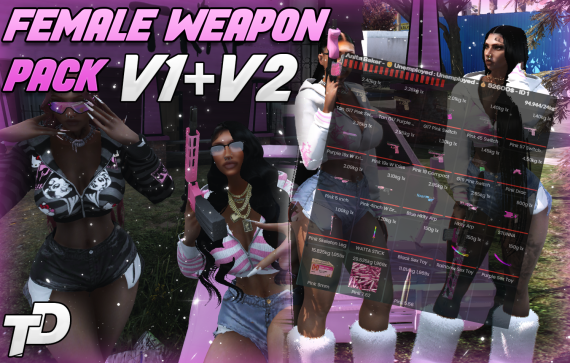 Tinys Development · Tiny’s Female Weapon Bundle