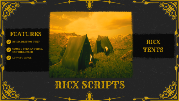 RicX RedM Scripts | Tents - RedM Scripts