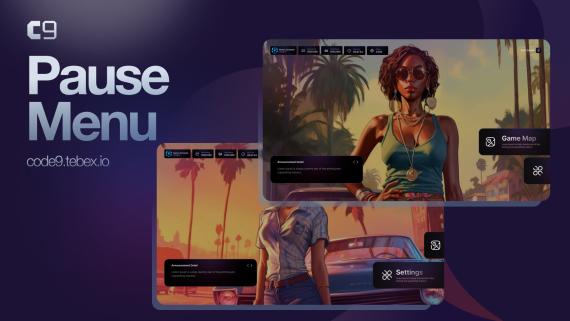 Code9 | Code9 Pause Menu