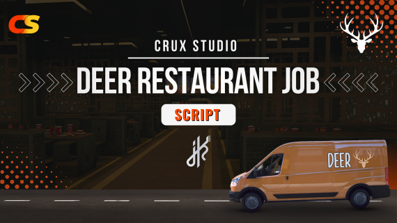 CRUX STUDIO | DEER RESTAURANT JOB QB / QBOX / ESX