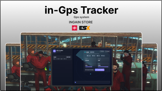 inGain Dev | in-Gps Tracker | FiveM Store