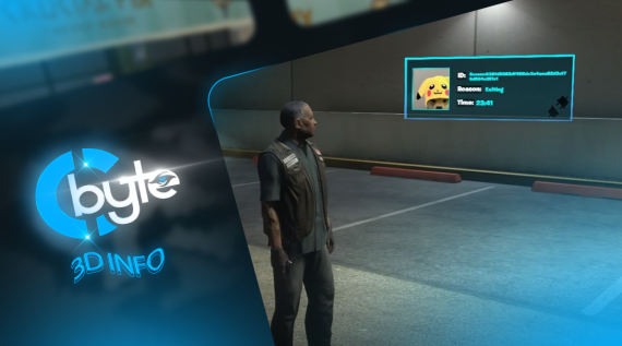 C-Byte Scripts | Info with 3D UI [Open]