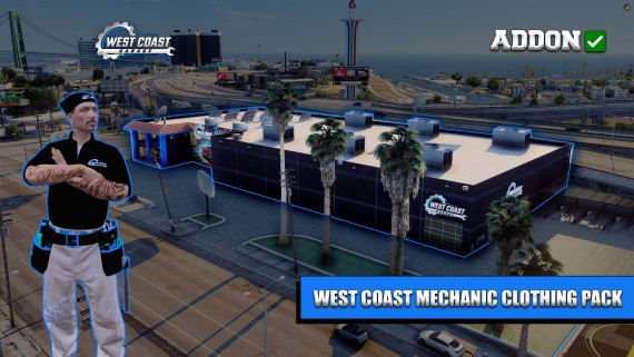 Santt's Store · West Coast Garage Mechanic Clothing Pack