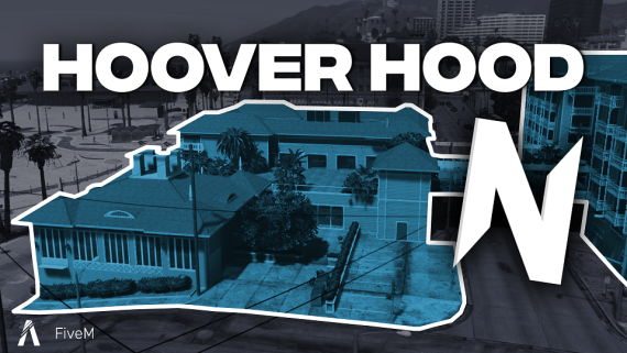 Apollo Studios · Hoover Crips Hood [MLO + Exterior] FiveM