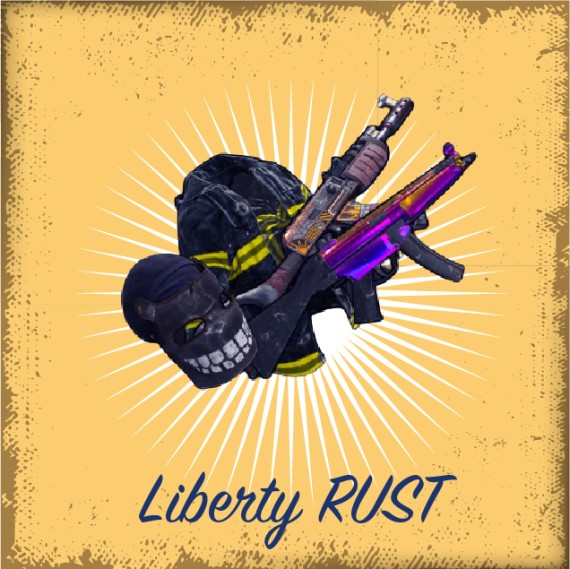 Український сервер Liberty Rust | Відкриття всіх скінів!
