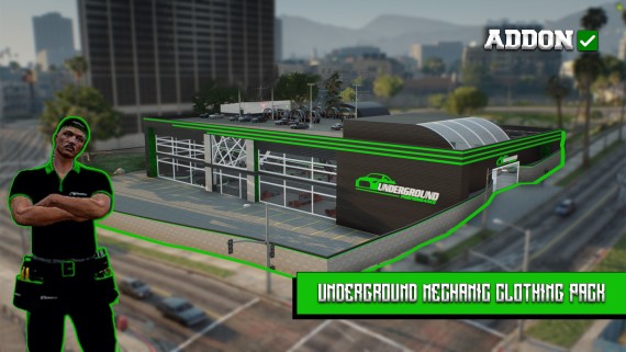 Santt's Store · Underground Mechanic Clothing Pack