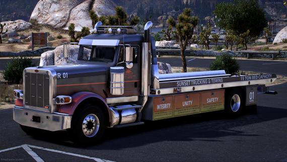 MAOAM Fahrzeug Design | 389 Flatbed 2x