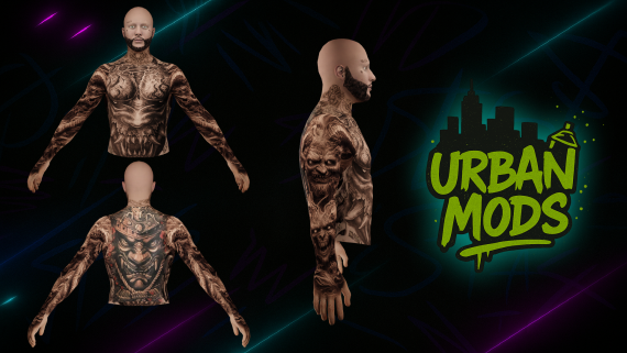 UrbanMods · [TATTOO] Demon