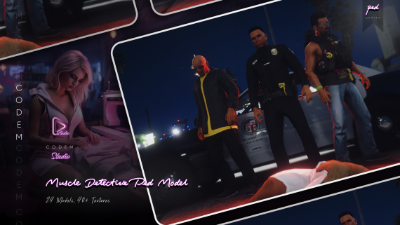 CodeM Studio | Muscle Detective Ped