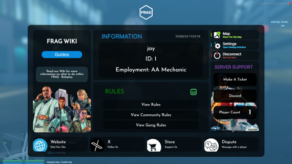 Jay Scripts | Jay Pause Menu