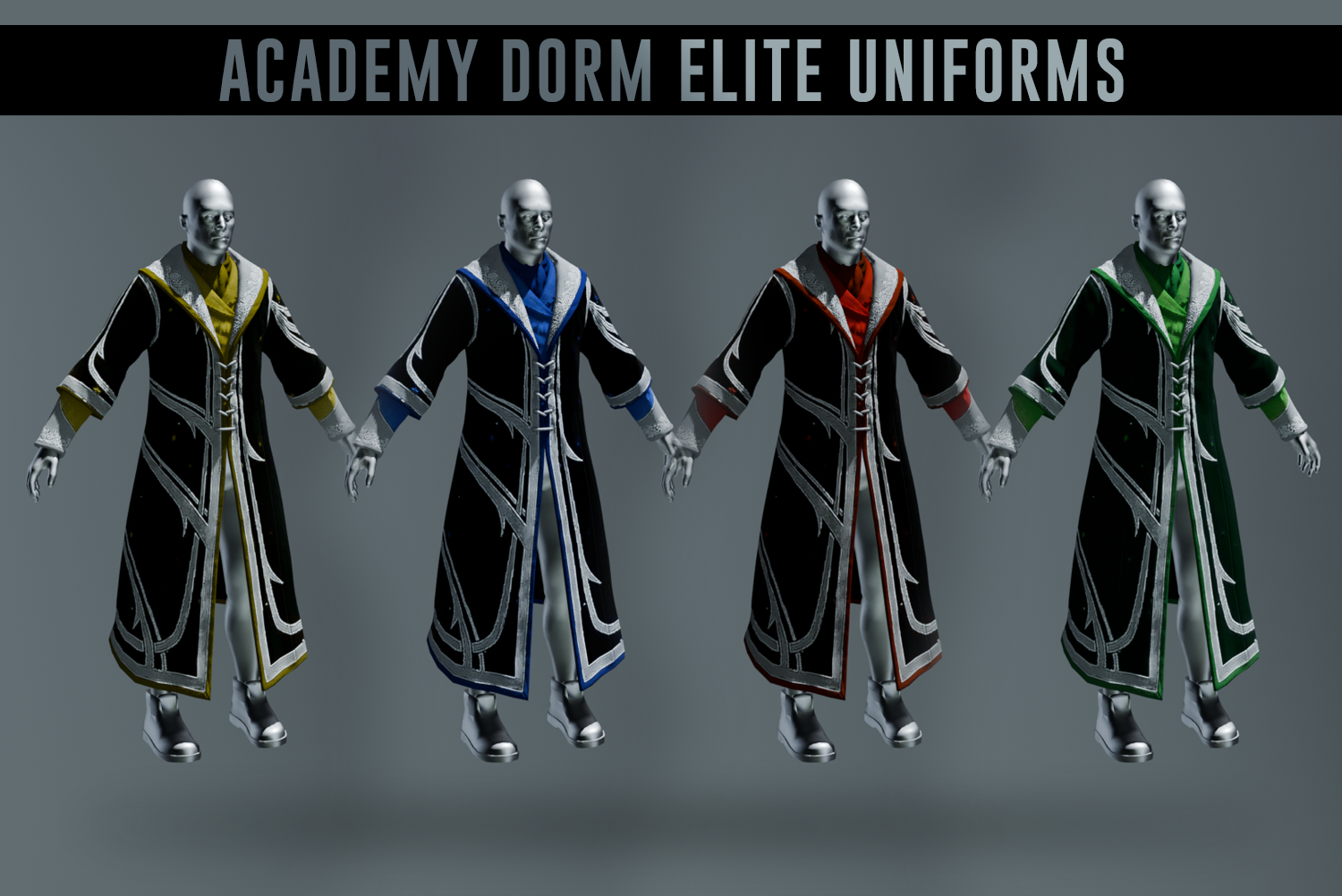White Lies Studio Scripts & 3D · Academy Dorm Uniforms - 2 Styles 4 ...