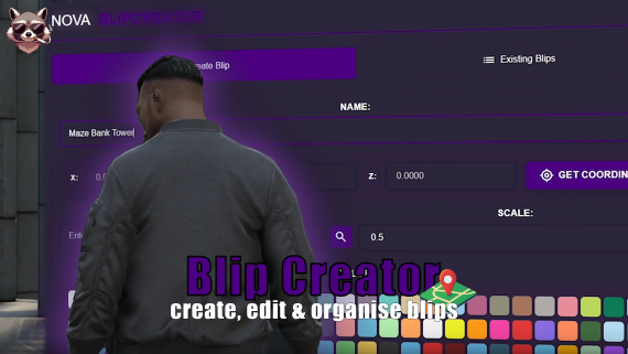 Nova Scripts · Blip Creator [ESCROW]