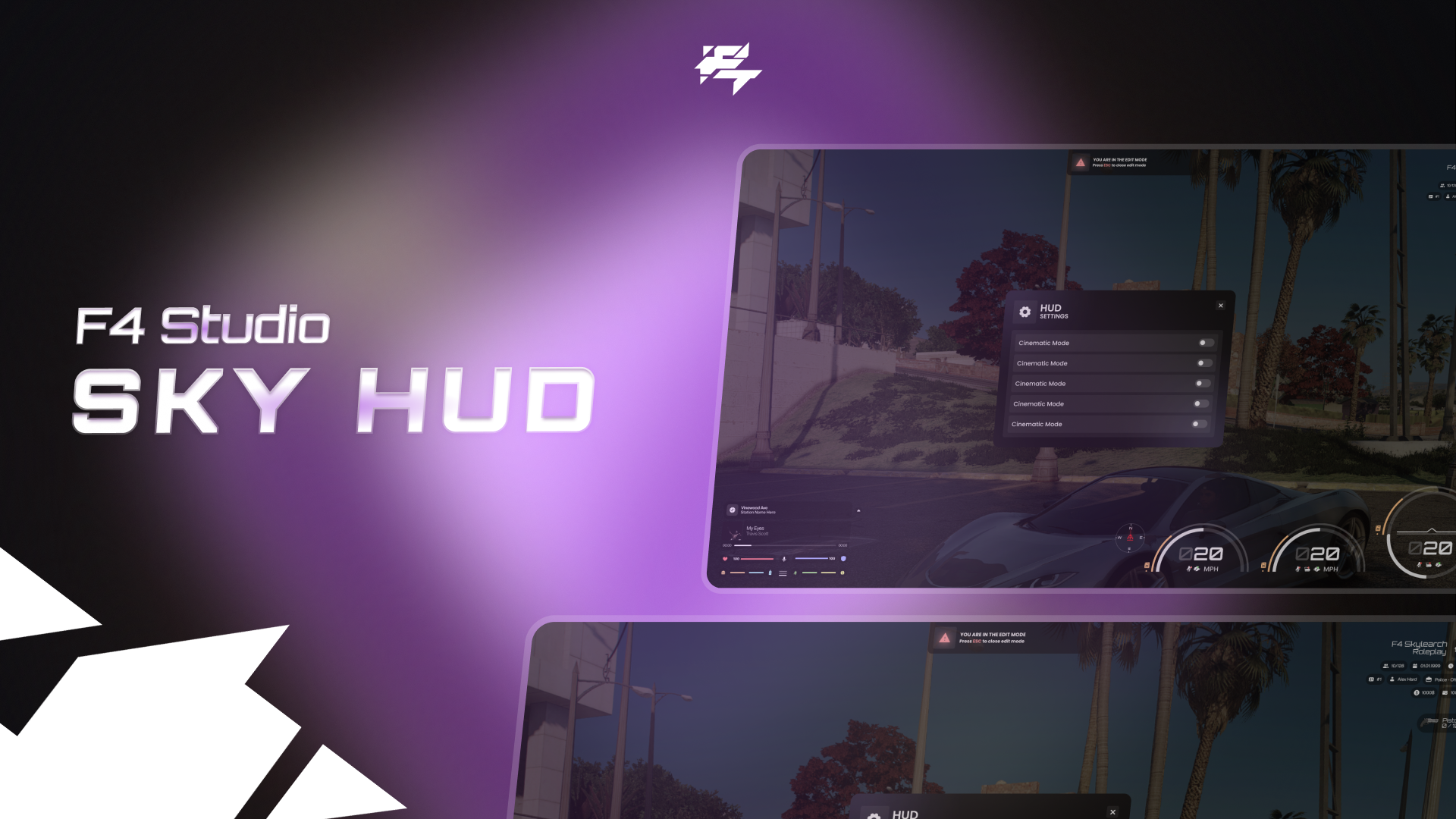 F4 Studio | Premium FiveM Scripts, QBCore & ESX Mods | Tebex Store