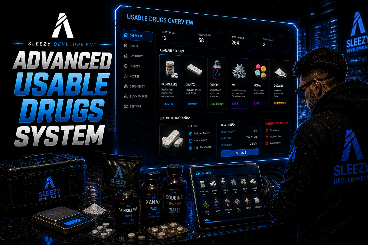 Sleezy Development | Premium FiveM Scripts & UI Systems
