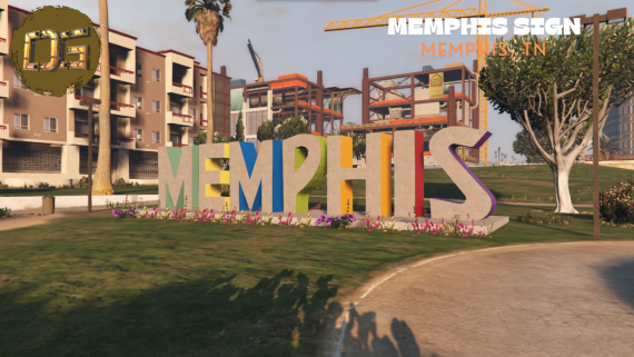 DOMO G CUSTOMS · MEMPHIS SIGN