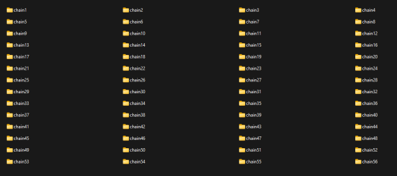 SW3RV DEPT · Gang Chain Pack