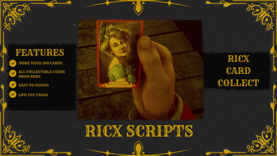 RicX RedM Scripts | Card Collect - RedM Scripts