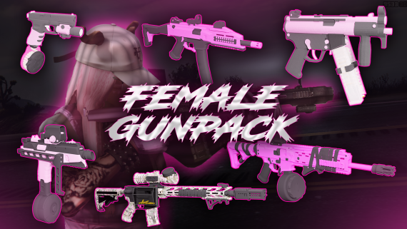 GM Shop · Female Gun Pack