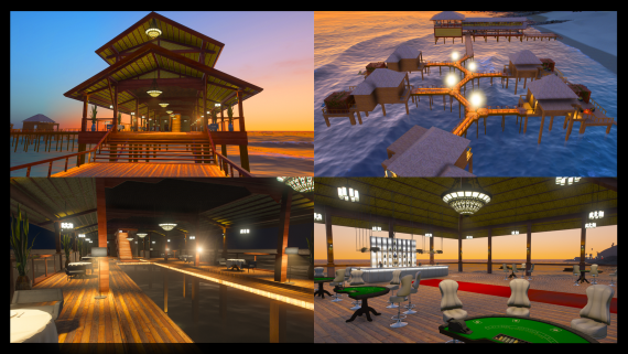 Max Creations | Vespucci Beach Resort Map ( New )