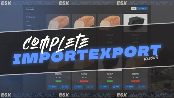 Complete Scripts | [OPENSOURCE] [ESX] Complete Import-Export