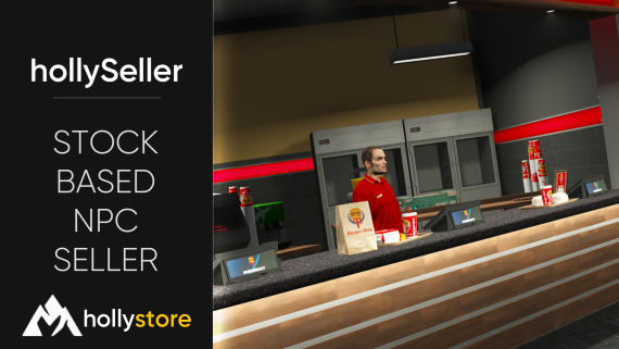 hollyStore · STOCK BASED NPC SELLER